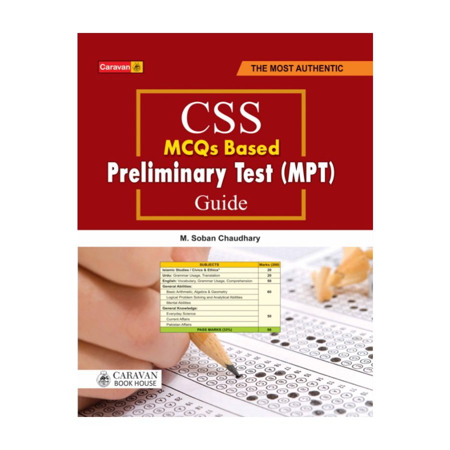 CSS MCQs based Preliminary Test Guide MPT M Soban Ch Caravan - CSS ...