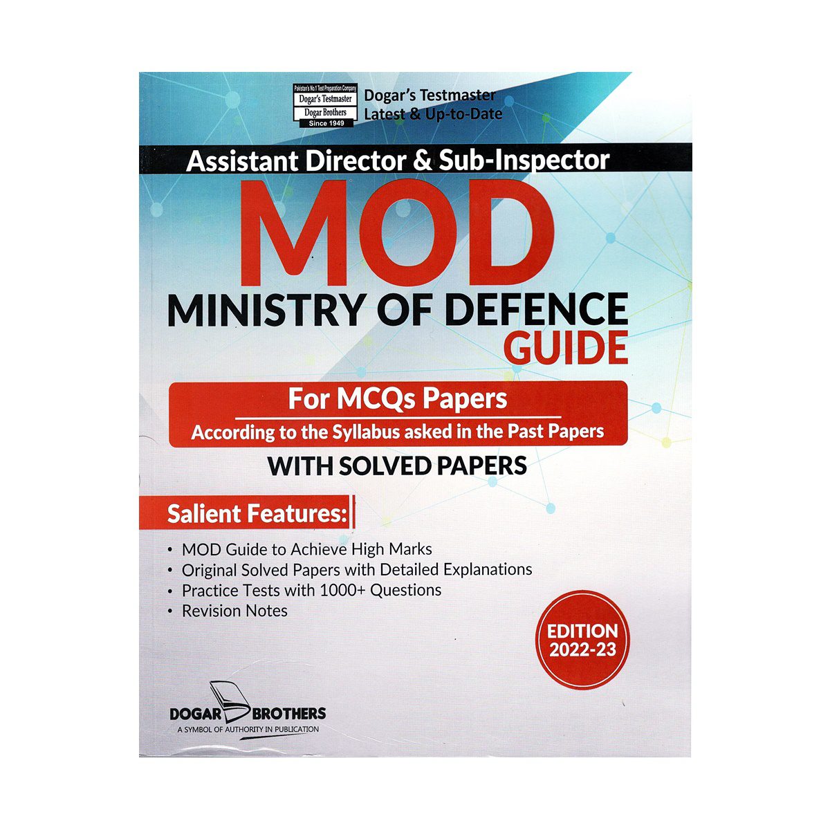 Assistant Director & Sub Inspector MOD Guide 2022-23 Edition - CSS ...